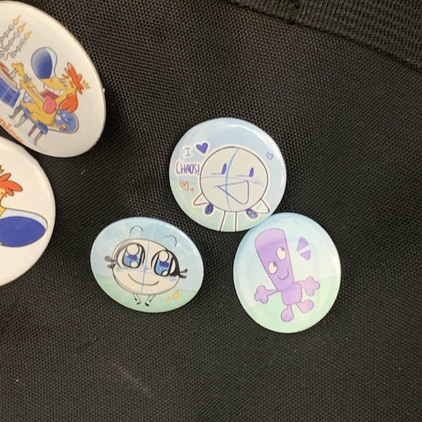 ANIMATIC BATTLE PINS (object Show/osc) - Etsy