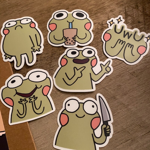 Bippy Sticker (waterproof Matte) - Etsy