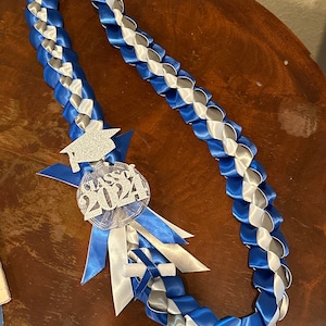 Baseball Ribbon Lei/graduation Leis/senior Night/sport Night/graduation ...