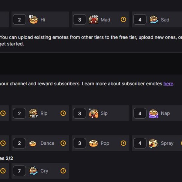 Animated Toast Bongo Tap Emote, Cute Bread and Butter Emote for Twitch ...