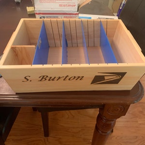 USPS Letter Carrier Divider Tray Regular - Etsy
