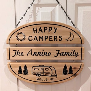 Custom Camping Sign Custom RV Sign Custom Camp Decor Sign - Etsy
