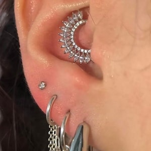 Dangle Helix Chain, Helix Chain, Double Helix Chain Rose Gold, Hidden ...