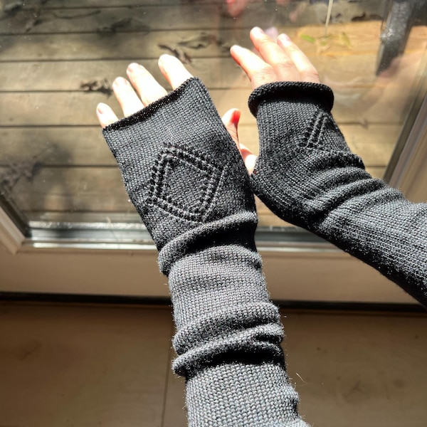 Arm Warmers, Mohair Wrist Warmers, Warm Gloves, Wool Arm Warmers, Women ...
