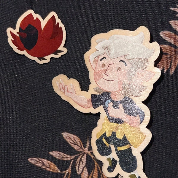 The Owl House Enamel Pin Possessed Hunter belos-hunter 2/5.08cm - Etsy