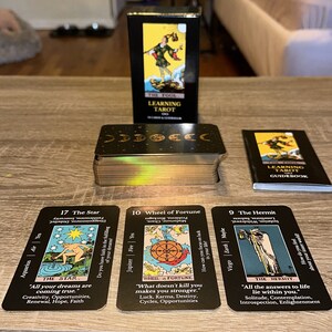 SAME DAY SHIPPING Tarot Deck Pink White Oracle Card Deck Deck of Many ...