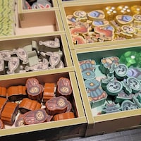 FLAMECRAFT - Matte Vinyl Meeple Stickers/decals Upgrade Kit ...