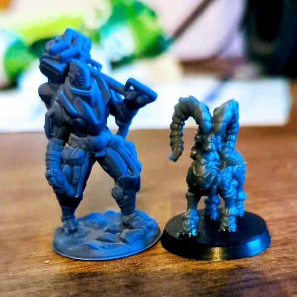 Artificer Steel Defender Ram 3D Printed Tabletop RPG Mini UNPAINTED - Etsy
