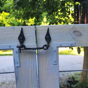 Brackets to Hold a Birch Branch and Woven Swag Curtain Bronze Hand ...