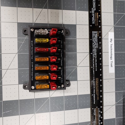 6 Position DC Power Distribution Kit - Etsy