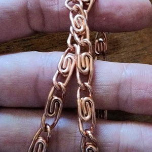 Bulk Copper Curb Chain 10mm Heavy Copper Chain by the Foot FC76 Copper ...