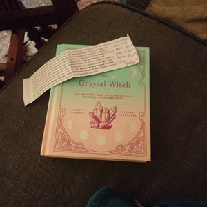 The Crystal Witch Book the Magical Way to Calm and Heal the - Etsy