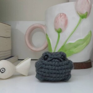 Ted the Thick Toad, Free NO-SEW Crochet Amigurumi PDF Pattern, Small ...