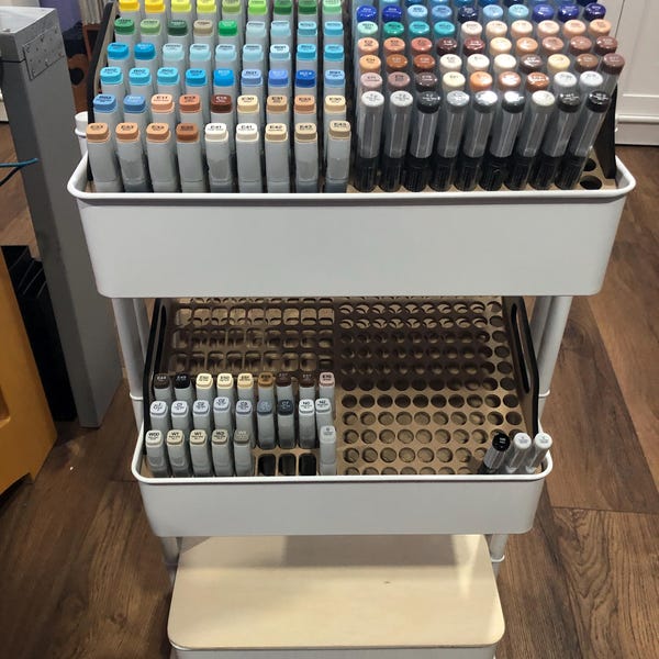Generic Marker Grid for Cart (or by Itself) - Holds 234 Markers - Etsy