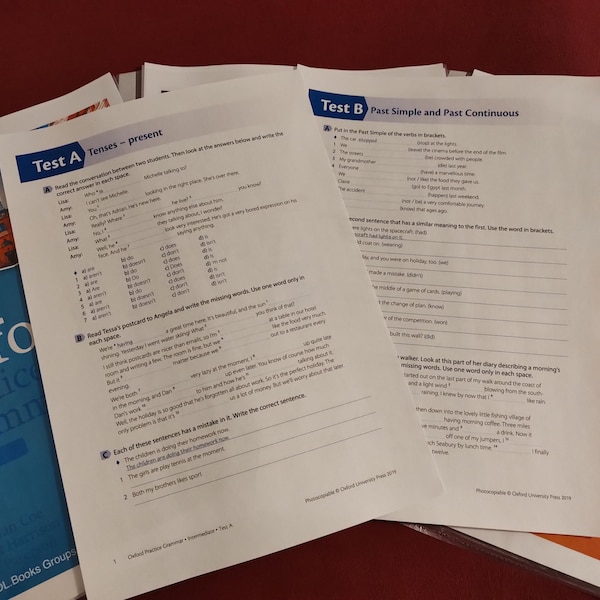 English Grammar & Vocabulary PDF Book B2 Level | Destination B2 With ...