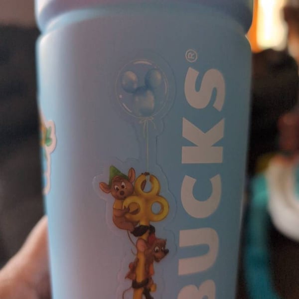 Jaq Jaq and Gus Gus Key Mickey Balloon/ Cinderella Transparent Laptop ...