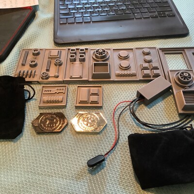 LED Animated Star Wars Greeblie Plate Kit V3 USB and 9V Powered - Etsy
