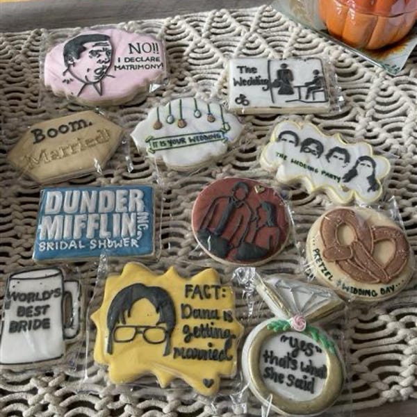 The Office Decorated Cookies, That's What She Said, the Office Birthday ...