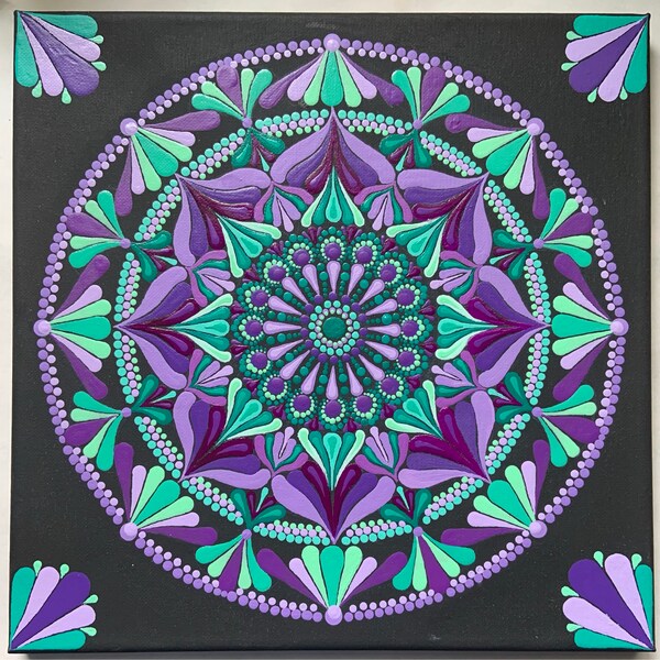 4 Digital Mandala Pattern. 4 Digital Template and Design With a Book ...