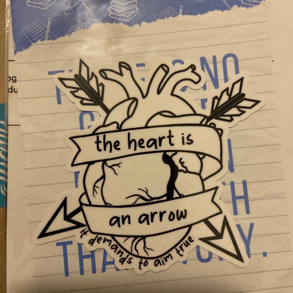 Spilled Ink Drip Writer Quote Waterproof Vinyl Sticker | Gifts for ...