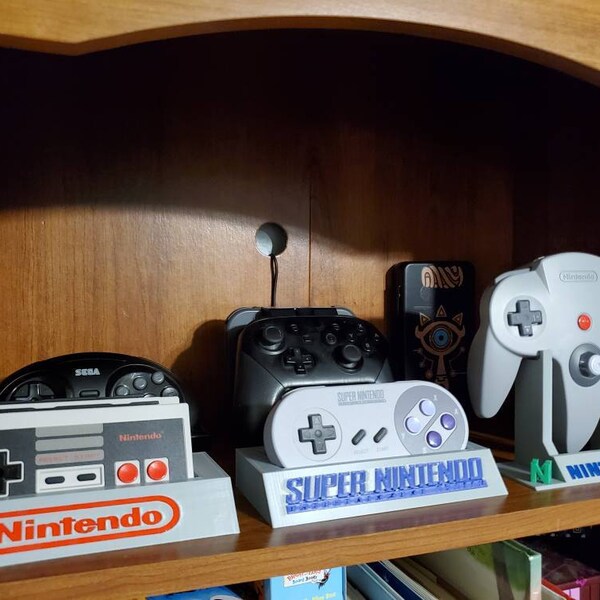 Nintendo Switch NES NES30 8bitdo Controller Holder - Etsy
