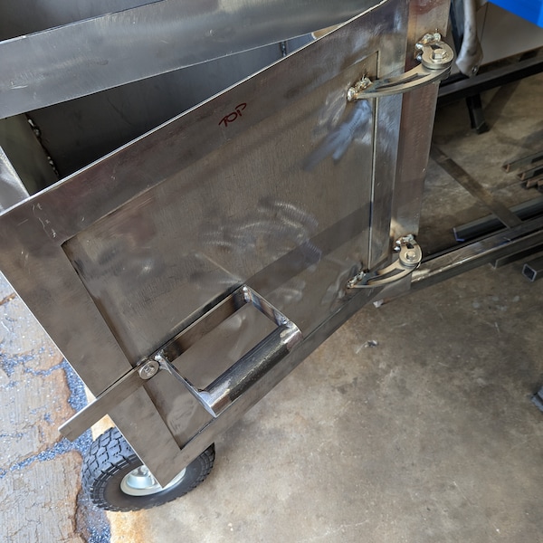 Custom Made Smoker Hinges - U.S.A Made Smoker Hinges - Slotted Design ...