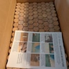 1" Cork Mosaic Tile for Floors, Walls, Bathroom, Kitchen! Penny Round ...