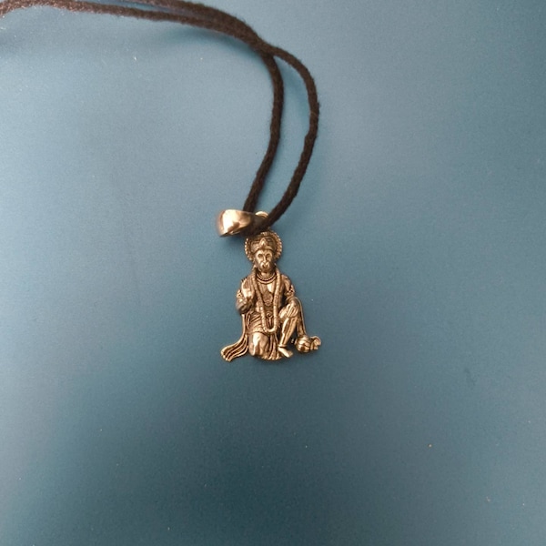 925 Sterling Silver Hanumanji Face Pendant Spiritual Hindu Jewelry ...