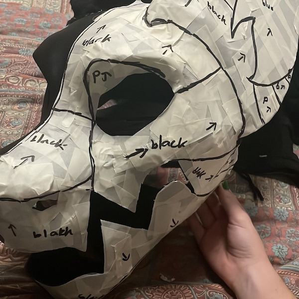 Wickerbeast 3D Printed Head Base Fursuit Furry Moving Jaw - Etsy