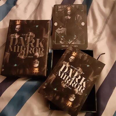 Dark Mirror Oracle Deck Cards Set Fantasy Art Tarot Card & Book ...