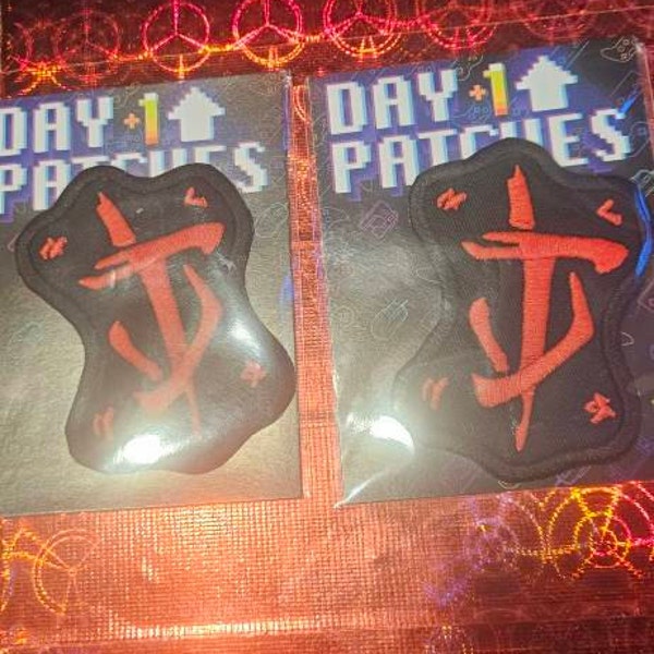 Afterlife Embroidered Patch. Gaming Inspired Patches. Iron on Backing ...