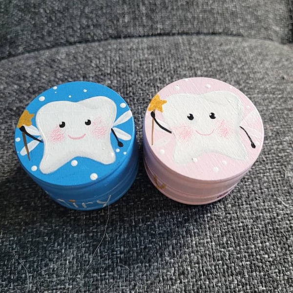 Box “my First Curl” “tooth Fairy”, Fox - Etsy