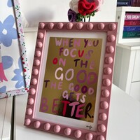 A3 Berry Bobbin Photo Frame - Etsy UK