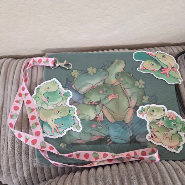 Pancake Frog Sticker | Cute Kawaii Sweets | Frog Sticker | Froggy ...