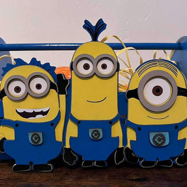 Pack Minions Svg Layered, Stuart, Kevin, Tom, Decal, SVG, PNG, DXF - Etsy