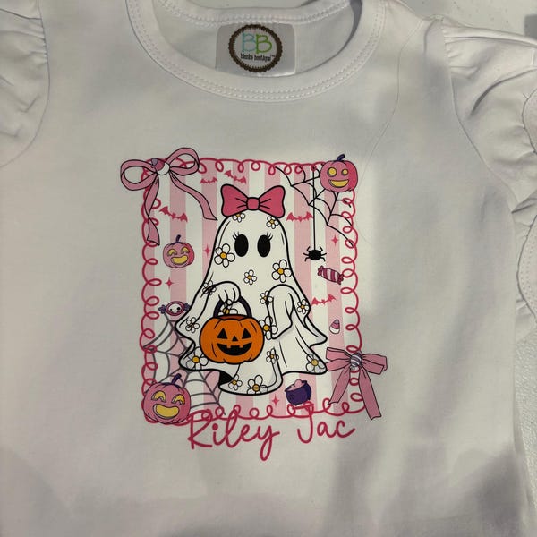 Halloween Ready to Press, Spooky Ghost Dtf, Ghosts Dtf Transfers, Halloween Transfers, Coffee ...