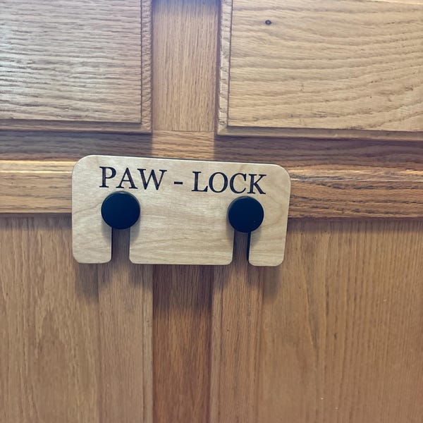 Paw-lock - to Keep Those Pesky Animals From Opening the Interior French ...