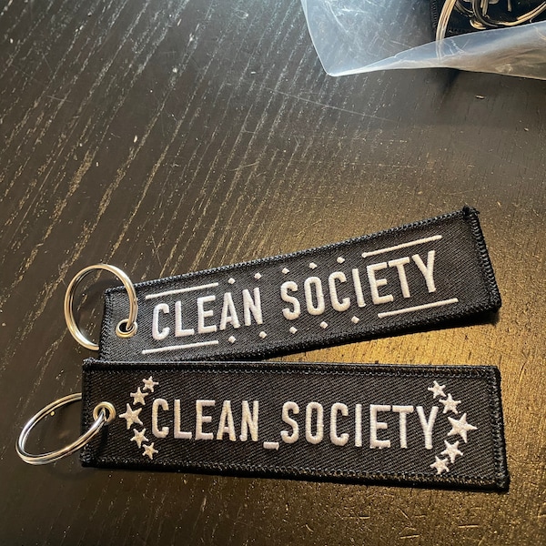 Custom Embroidered Keychain, Custom Remove Before Flight Key Chain ...