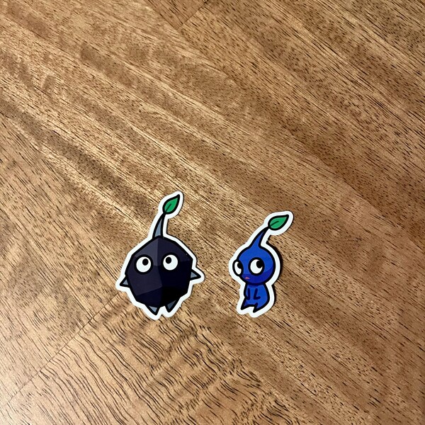 Pikmin Vinyl Sticker Weatherproof - Etsy