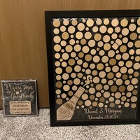 Sea Animals Wedding Guest Book Alternative Drop Box Wedding Guestbook ...