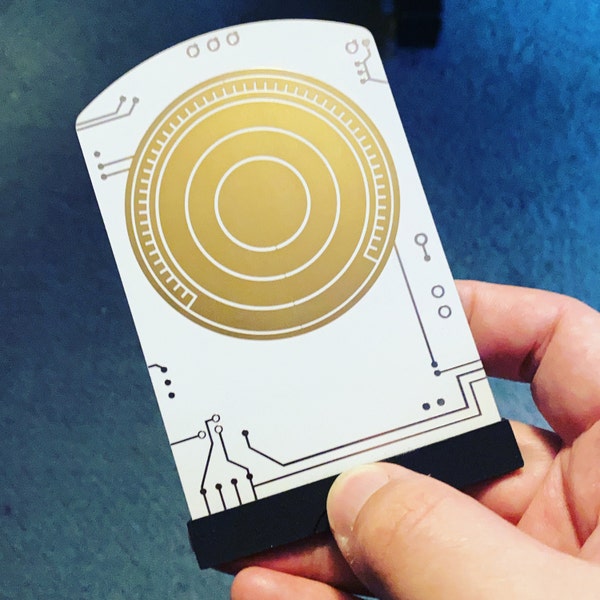 Metal Death Star Plans Data Card - Rogue One - **BONUS** Free Hope ...