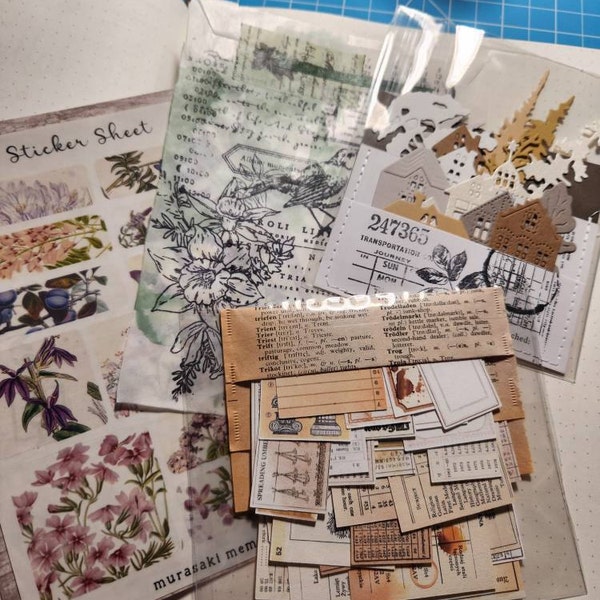 2 Sizes Handmade Paper Journal Deckled Edge Journaling Junk Journal Art ...