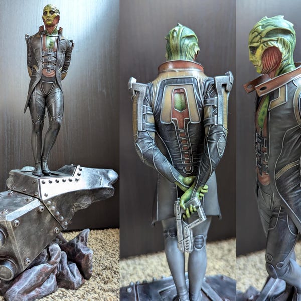 Hand Painted Nemesis Figure: Resident Evil 3D Printed Statue - Etsy