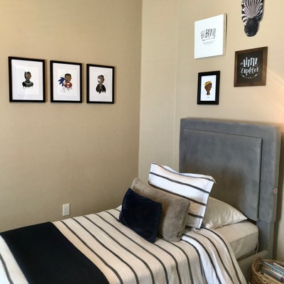 Sonic Printable Art, Black Boy, Afro Art, African American Art, African ...