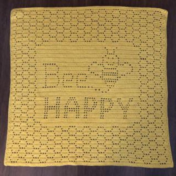 Dinosaur Filet Crochet Baby Blanket PDF Pattern - Etsy