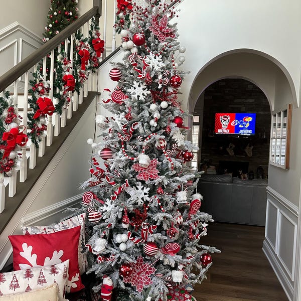 Nightmare Inspired Tree Topper Large Christmas Tree Topper, Black White ...