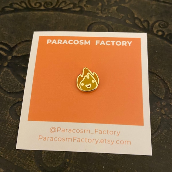 Mini Fire Cutie Enamel Pin - Etsy
