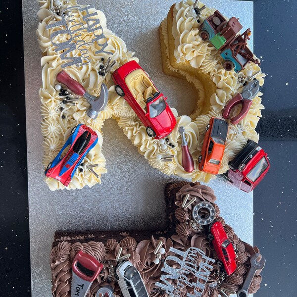 Chocolate Tools Mini Cupcake Toppers/cake Decoration/edible Tool/hammer ...