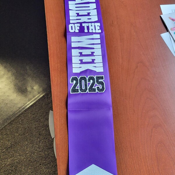 Add on Personal Message for the Back of Sashes. This is Not a Listing ...