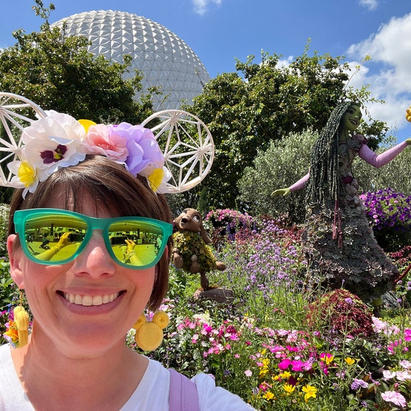 Spring - Epcot Flower and Garden Inspired Mickey Ears - Etsy